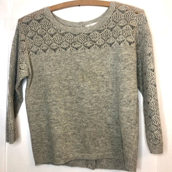 Valerie Bertinelli | Sweaters | Valerie Bertinelli Grey Cropped Sweater ...